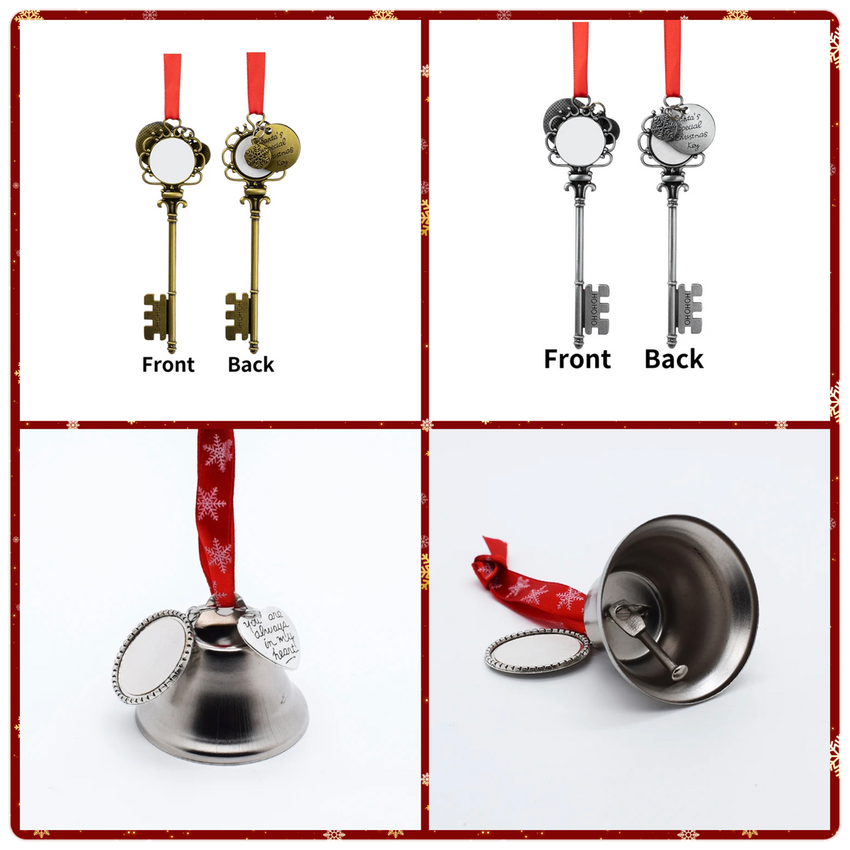Santa's Magic Key / Bell Ornament – Bradshaw Blanks